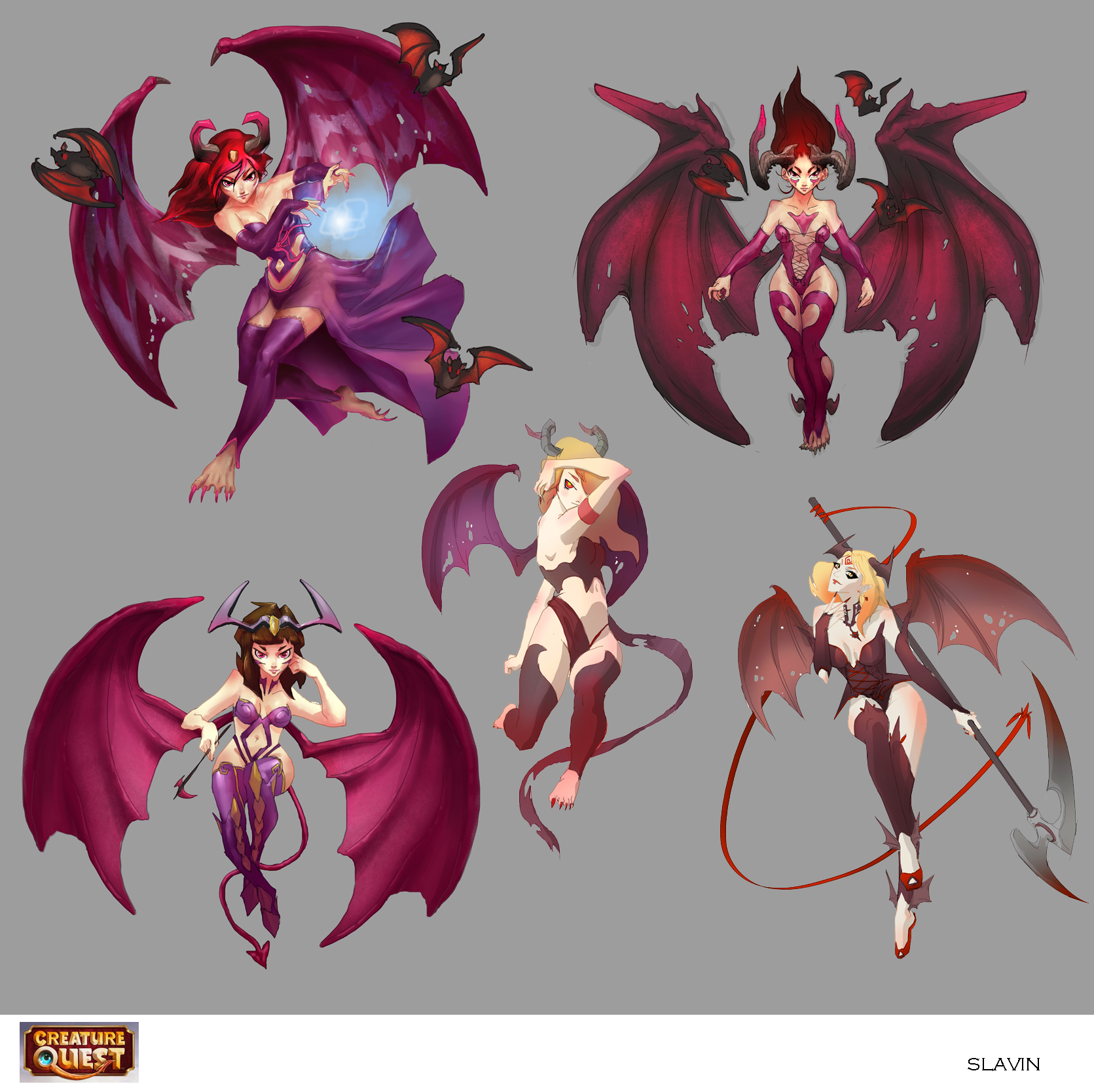 Characters & Creatures – JASON SLAVIN